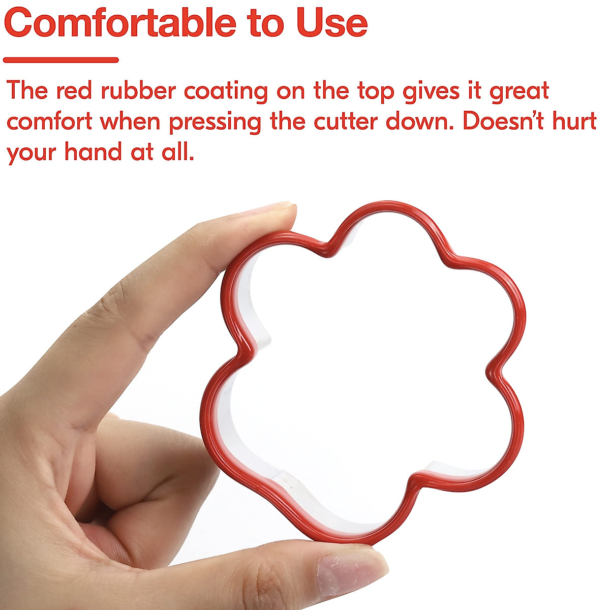 2Pcs Dog Paw Cookie Cutters, Dog Cookie Cutters, Dog Treats Cookie Cutter, Homemade Dog Biscuit Treats Cutters, Coated with Soft PVC for Protection, 4.1" 3''