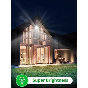 Viugreum 100W LED Flood Light, 8000LM 6000K Daylight White, 500W Halogen Bulb Equivalent, Super Bright Slim Outdoor Work Light IP66 Waterproof Security Light Fixture for Garage, Garden, Lawn, Yard