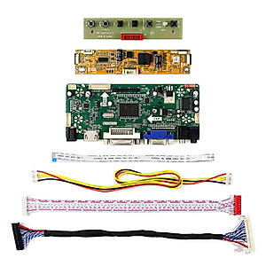 VSDISPLAY HD-MI VGA DVI LCD Controller Board Fit for 23.6 inch 1920x1080 LCD: V236H1 LE2 V236H1 LE4 M236H3 LA2 M236H3 LA3