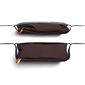 Bellroy Sling Bag - Premium (Leather & Fabric Unisex Crossbody Bag) - Deep Plum