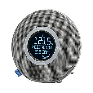 HoMedics® Deep Sleep Revitalize Sleep Sound Alarm Clock 9 Programs, 4 White Noises, 10 Sounds Incl. Nature/Meditation, Volume Control, Auto-Off Timer