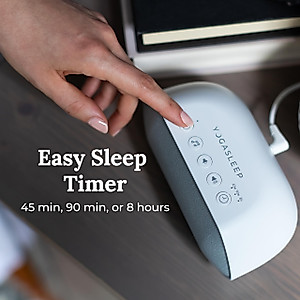 Yogasleep Soundcenter 6 Sound White Noise Machine with Timer Sleep Therapy for Adults & Baby 25 Volume Settings