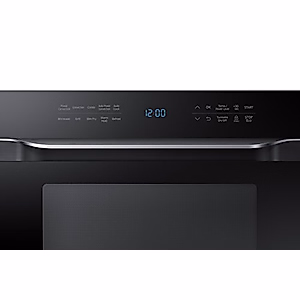 SAMSUNG 1.2 Cu Ft PowerGrill Duo Countertop Microwave Oven w/ Power Convection, Ceramic Enamel Interior, Built-In Capability, 900 Watt, MC12J8035CT/AA, Fingerprint Resistant Stainless Steel, Black