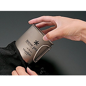Snow Peak Titanium Single Wall Cup 600