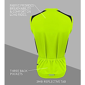 AERO|TECH|DESIGNS | Men's PRO Sleeveless Cycling Jersey | Large | Charcoal