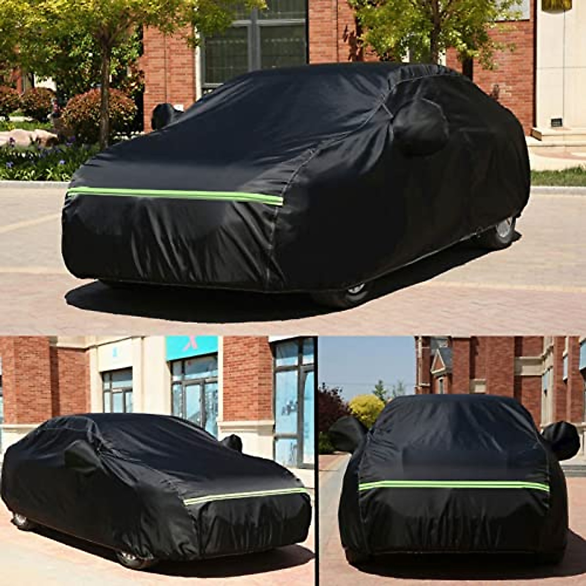DFQPK Special Car Cover Compatible with Ferrari F355 F40 F430 F512 F8 Spider F8 Tributo Waterproof Dust-Proof Windproof Full Car Cover Protect Car Paint Suitable All Seasons