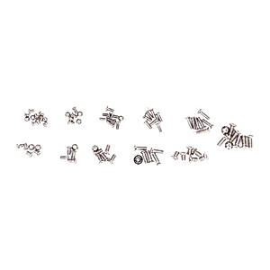 Computer Screws 600Pcs Computer Screws Assortment Kit, Micro Flat Head M2 M2.5 M3 with Screwdriver and Brush for Hard Drive Computer Case