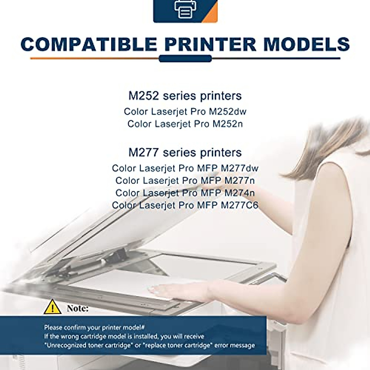 Ankink Compatible Toner Cartridge Replacement for HP 201A CF400A 201X CF400X HP Color Laserjet Pro MFP M277dw M252dw M252n M277c6 M277 M252 M252dw Toner Ink (Black, 1-Pack)