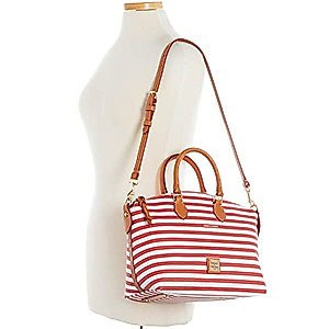 Dooney & Bourke Sullivan Coated Cotton Satchel With Med Wristlet