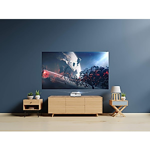 Optoma GT5600 Ultra Short Throw Gaming and Movie Projector, 3600 Lumens for Ambient Lighting, Easy Setup with Auto Keystone, 100-in Image from Only a Few Inches Away