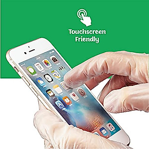 Disposable Plastic Vinyl Clear Gloves (Small, 100, Count)