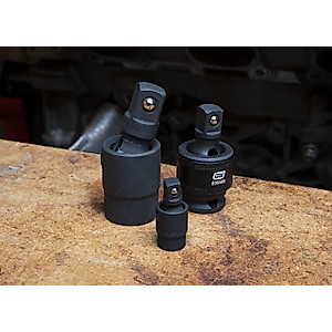 GEARWRENCH 3 PC. 1/4", 3/8", 1/2" Drive Impact Universal-Joint Set - 84969A-07