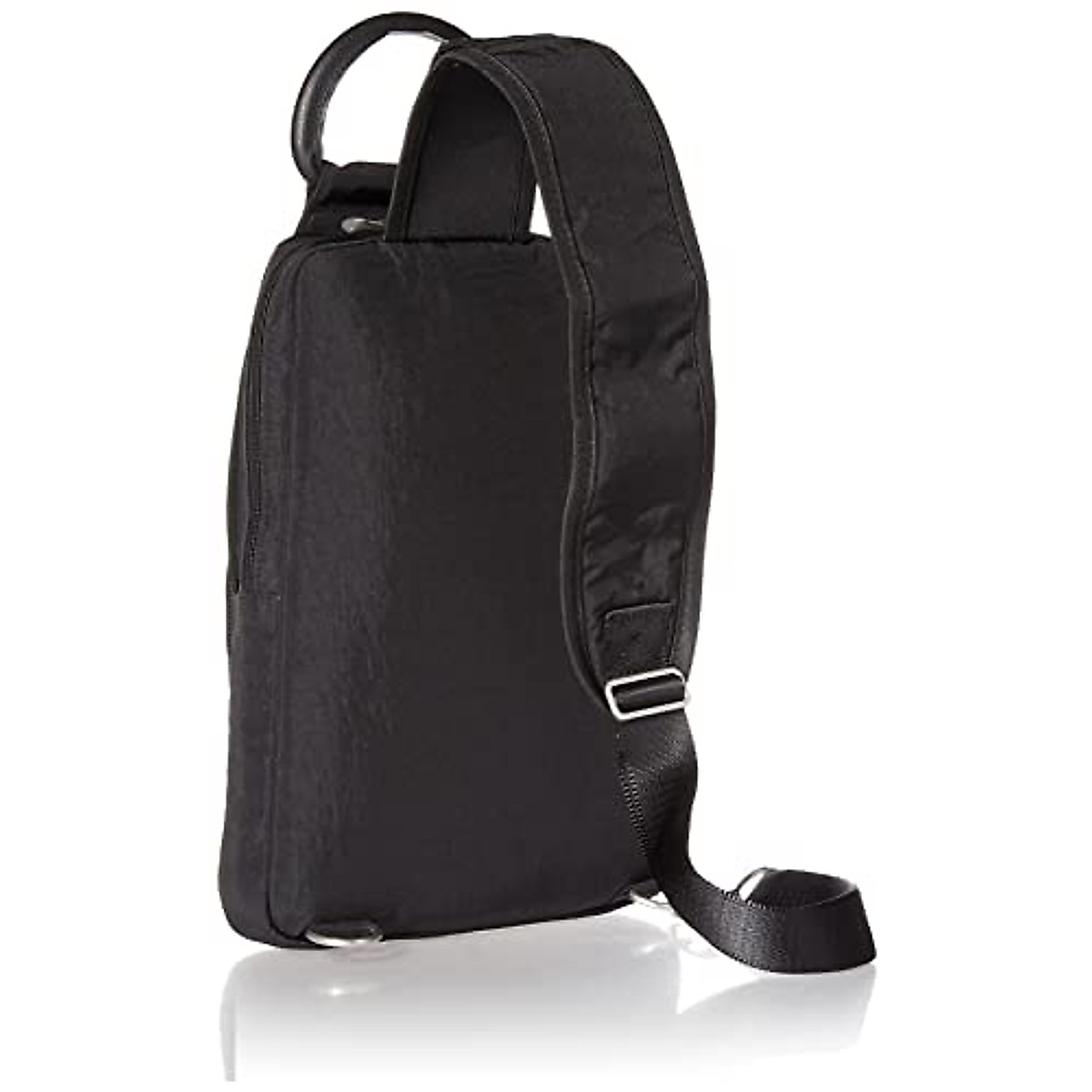 Baggallini Womens All Day Sling shoulder handbags, Black, One Size US