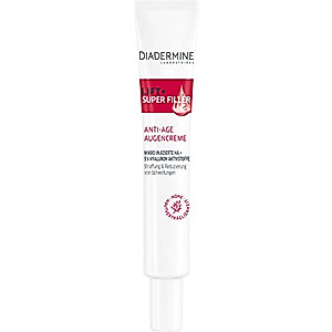 Genuine German Diadermine Lift + Super Filler deep-acting Hyaluron Eye Cream 0.5oz. / 15ml