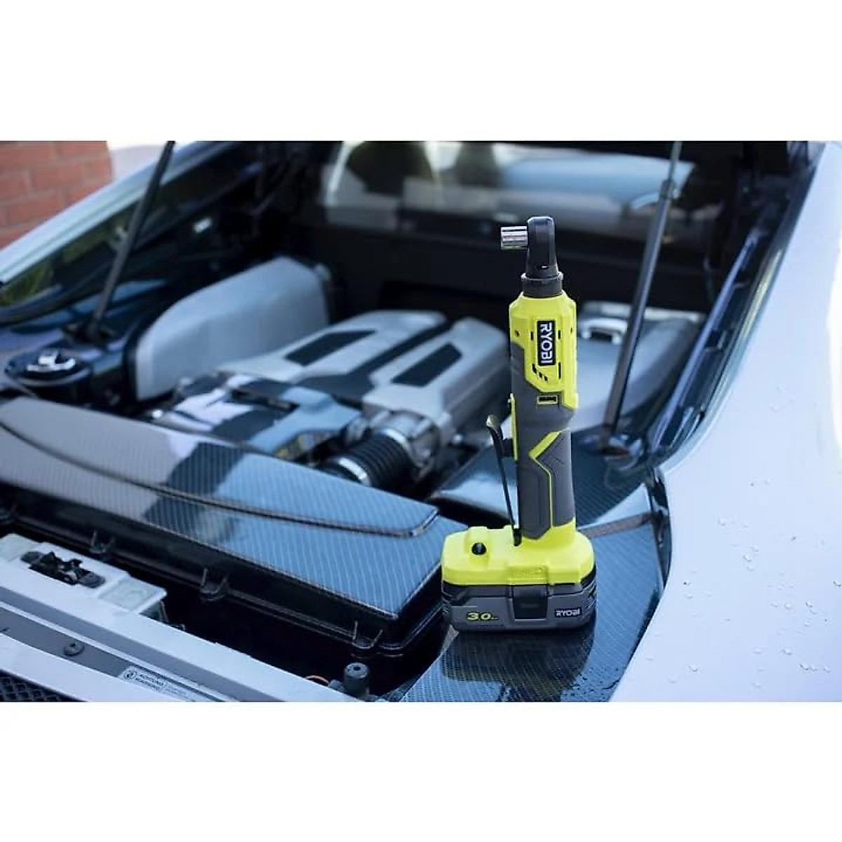 RYOBI 18-Volt ONE+ Cordless 1/4 in. 4-Position Ratchet (Tool Only)