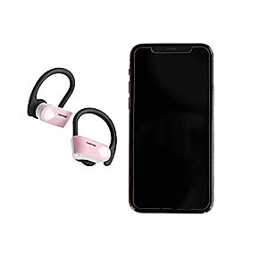 Pantone Bluetooth 5.0 True Wireless Stereo Earhooks, Sweet Lilac (14-2808), Pink (PN5084)