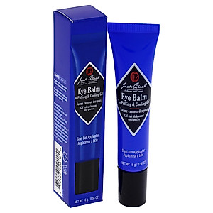 Jack Black Eye Balm De-Puffing & Cooling Gel, 0.56 Ounce