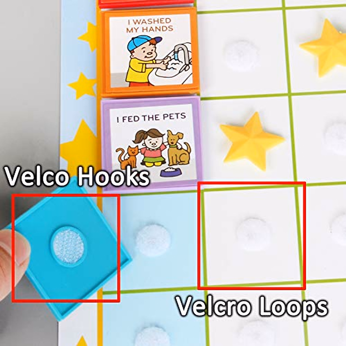 Youngever Reward Chart, Responsibility Chart, Magnetic Chore Chart,"Way to Go" Behavior Chart for Kids with 75 Behavioral Chores, 17.5 x 13.5 Inch