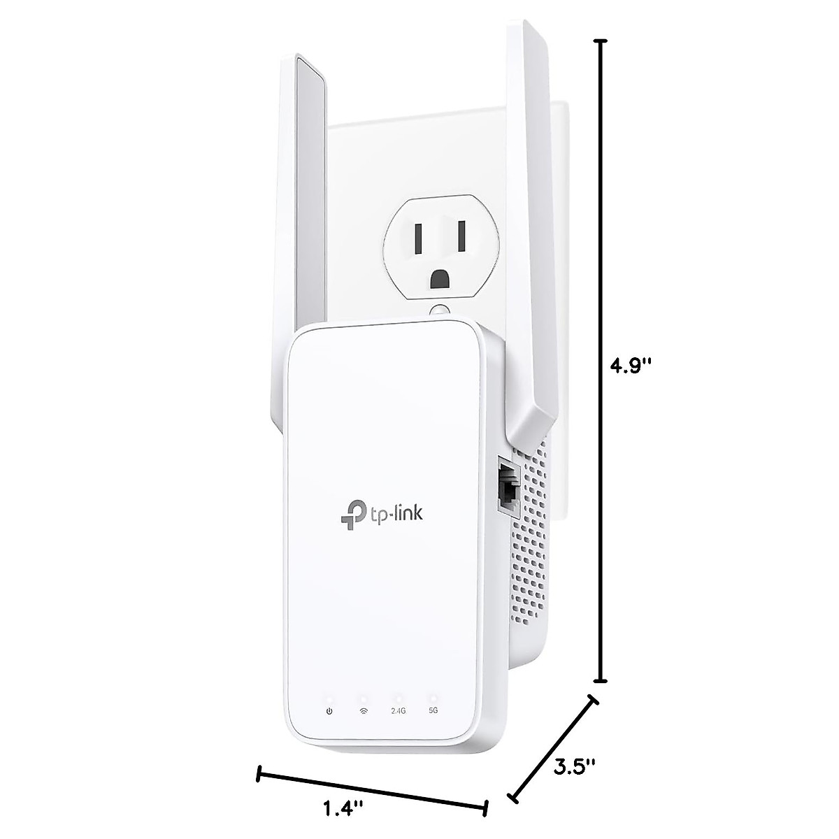 TP-Link AC1200 WiFi Extender(RE315), Covers Up to 1500 Sq.ft and 25 Devices, Up to 1200Mbps Dual Band WiFi Booster Repeater,Access Point, Supports OneMesh