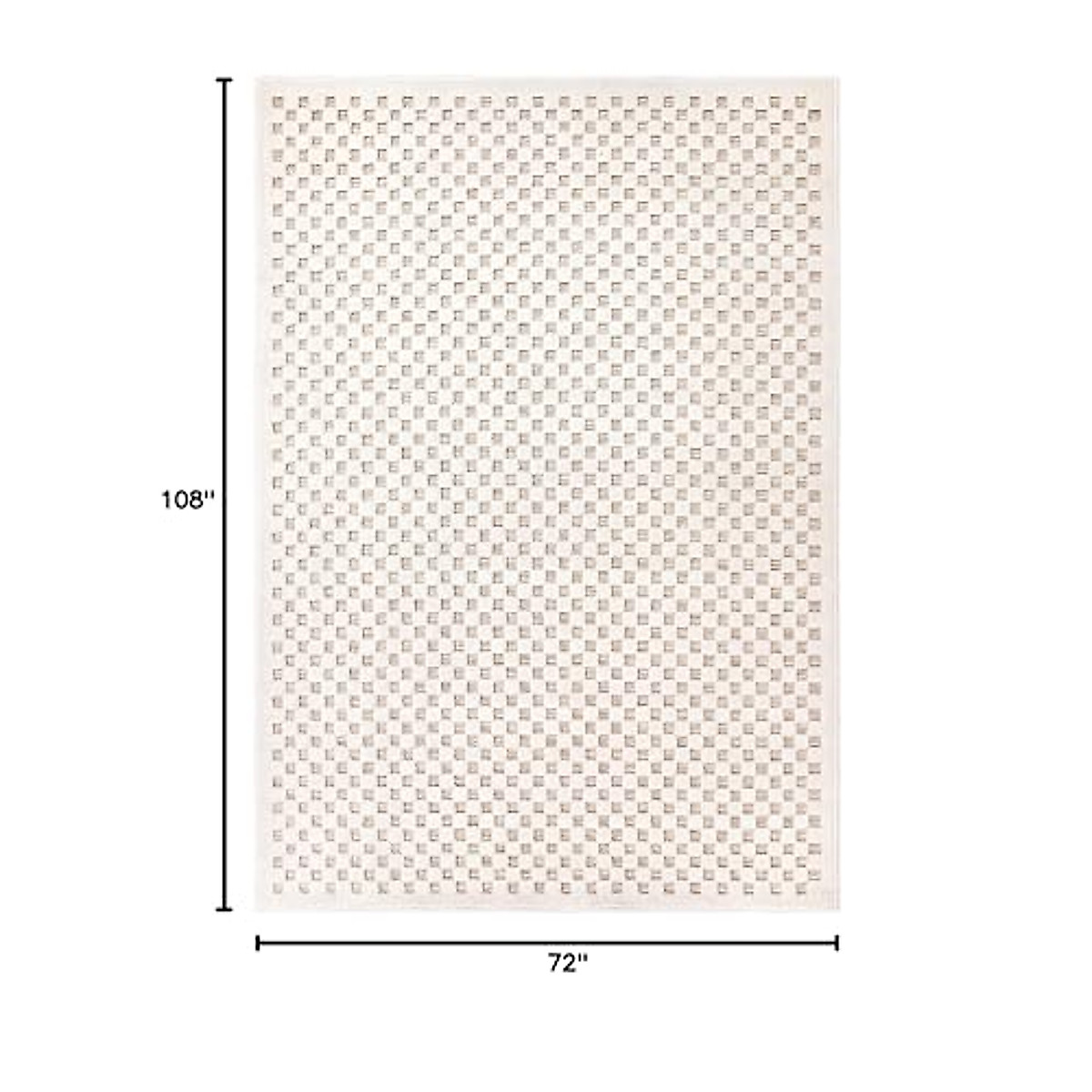 Simply Southern Cottage Lecompte Area Rug, 6' x 9', Beige