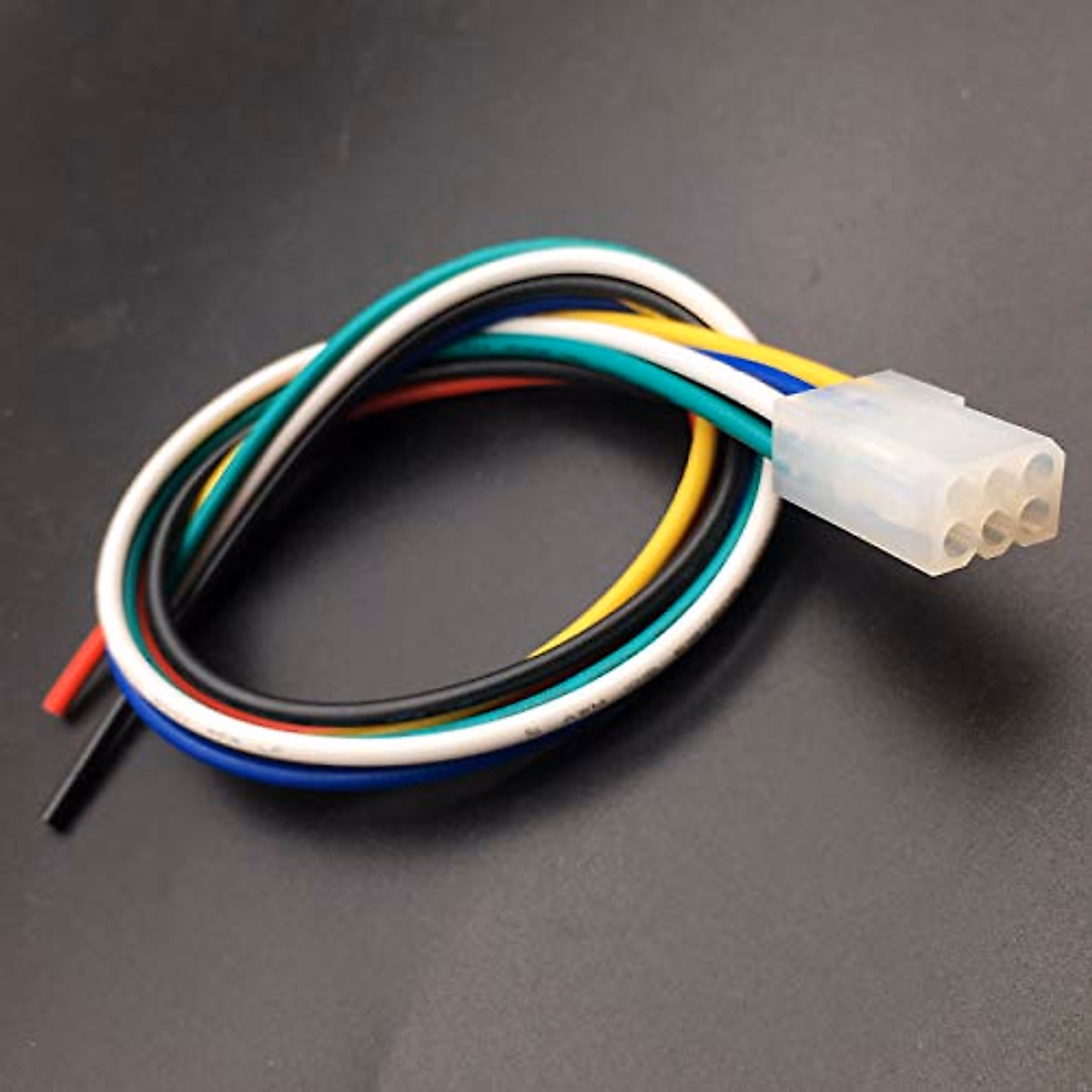 Compatible with Western Snow Plow 6 pin Control Harness Repair End 27070 Connector Pigtail