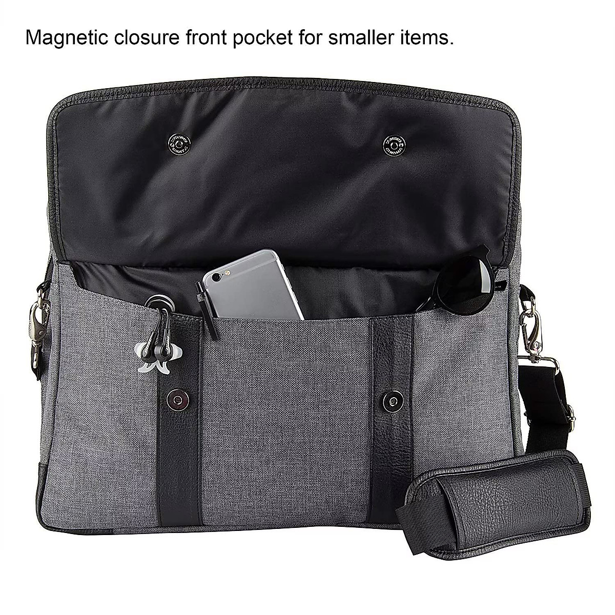 ECCRIS 17.3 in Laptop Bag Compatible with Alienware m18 R2, M17 R5 R4 R3, X17, X17 R2, Precision 17, XPS 17