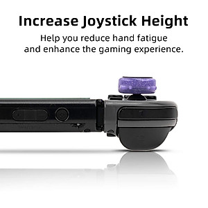 GeekShare 4PCS Cute Ghost Halloween Thumb Grip Caps,Soft Silicone Joystick Cover Compatible with Nintendo Switch/OLED/Switch Lite