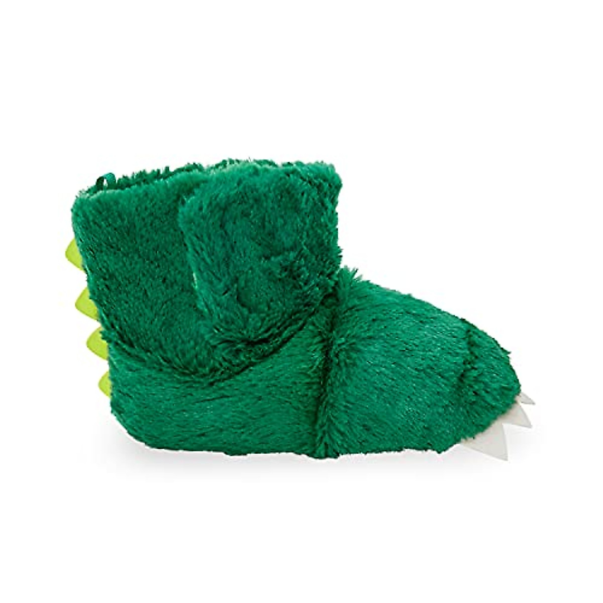 Simple Joys by Carter's Unisex Babies and Toddlers Fuzzy Slipper, Alligator, Small Toddler