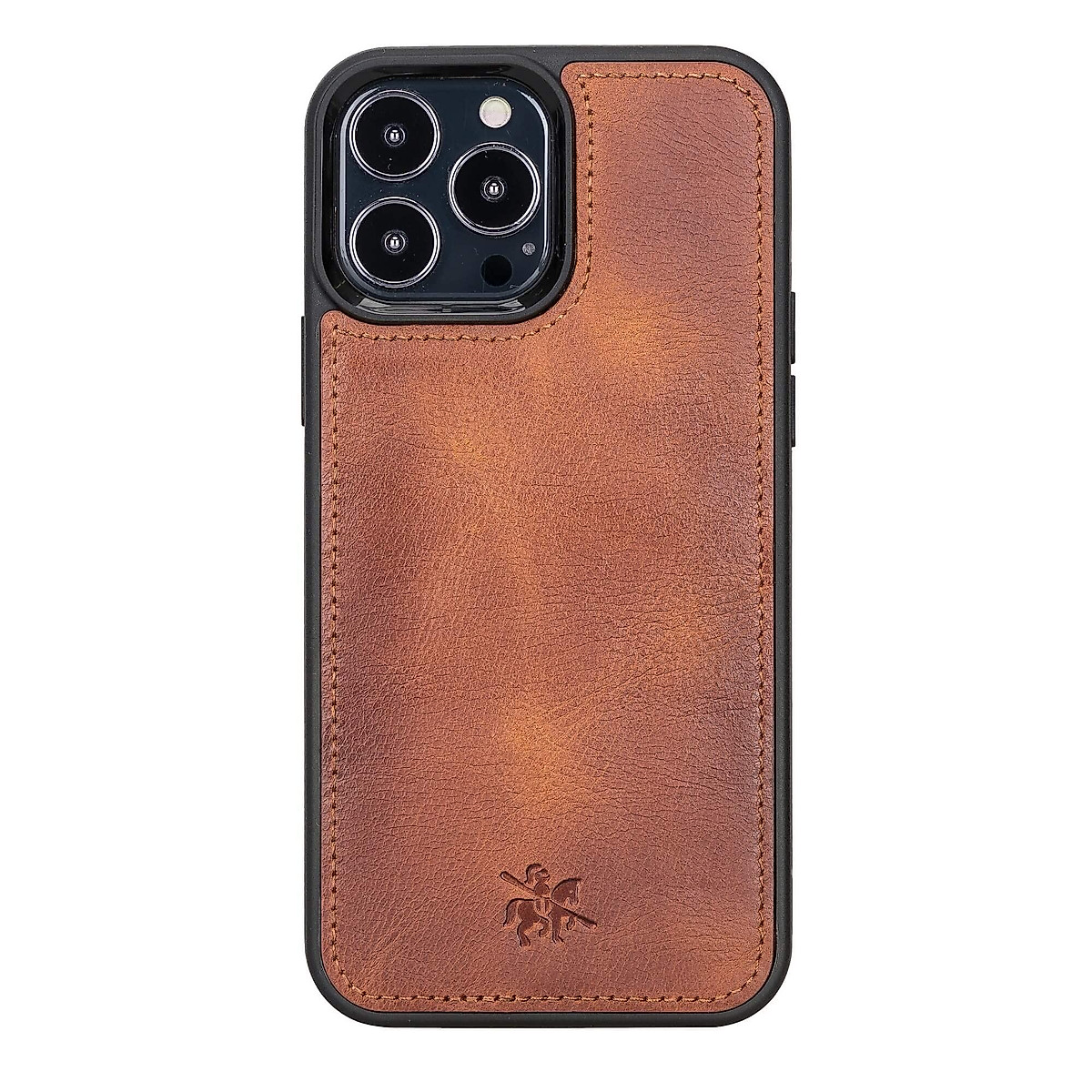 Venito Ravenna Slim Magic Leather Wallet Case for iPhone 13 Pro Max (6.7 in) with a Magnetic Flip & Four Card Slots and a Bill Pocket & Lightweight Frame - Antique Brown