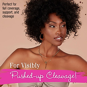 Hollywood Fashion Secrets Silicone Contour Cups, Size A, Versatile Push Up Support & Coverage