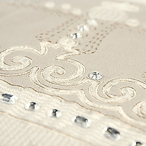 Rizzy Home T11064 Decorative Pillow, 20"X20", Light Blue