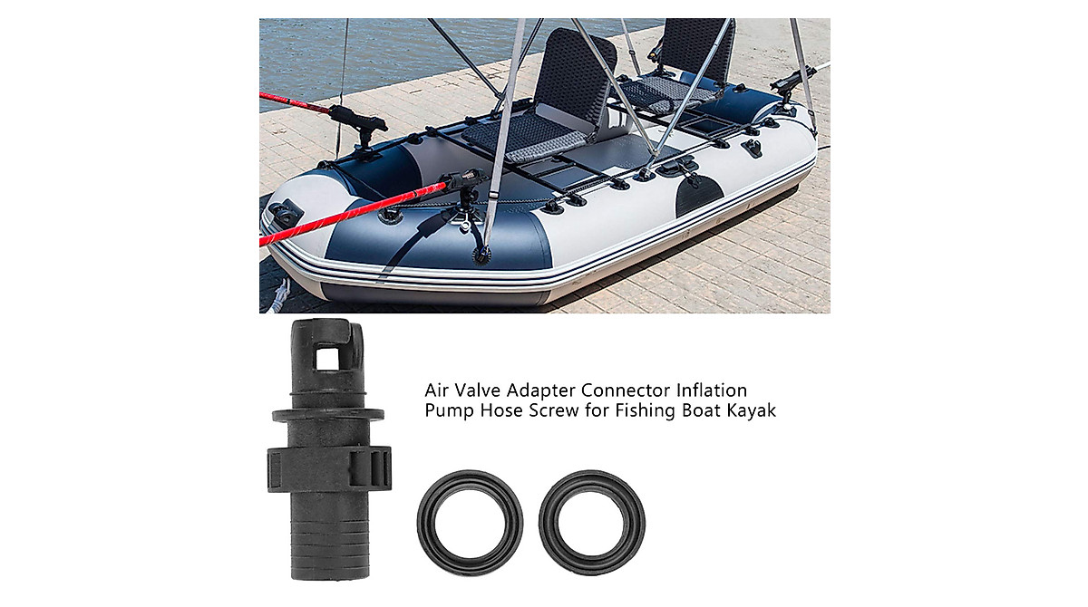 Pump Hose Valve Adapter for Inflatable Boats & Kayaks
