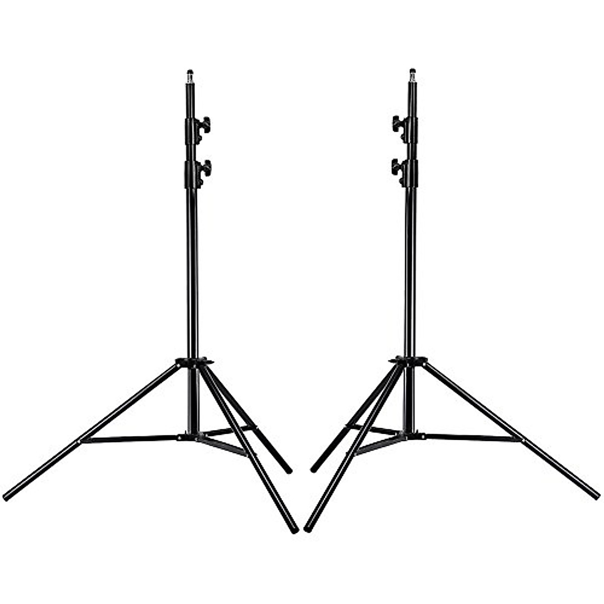 NEEWER PRO 9feet/260cm Spring Loaded Heavy Duty Photography Photo Studio Light Stands with 1/4" Screw & 5/8 Stud for Video, Portrait and Photography Lighting (2 Packs)