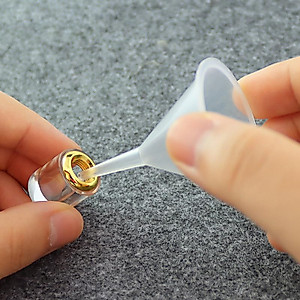 Mini Funnel 10 Pcs Kitchen Use Funnels Small Narrow Neck Funnel Plastic Funnel Urn Filling Tool for Lab Bottle,Sand Painting,Perfume,Spice,Powder,Essential Oil,Kitchen Food Grade Plastic,Water Bottle