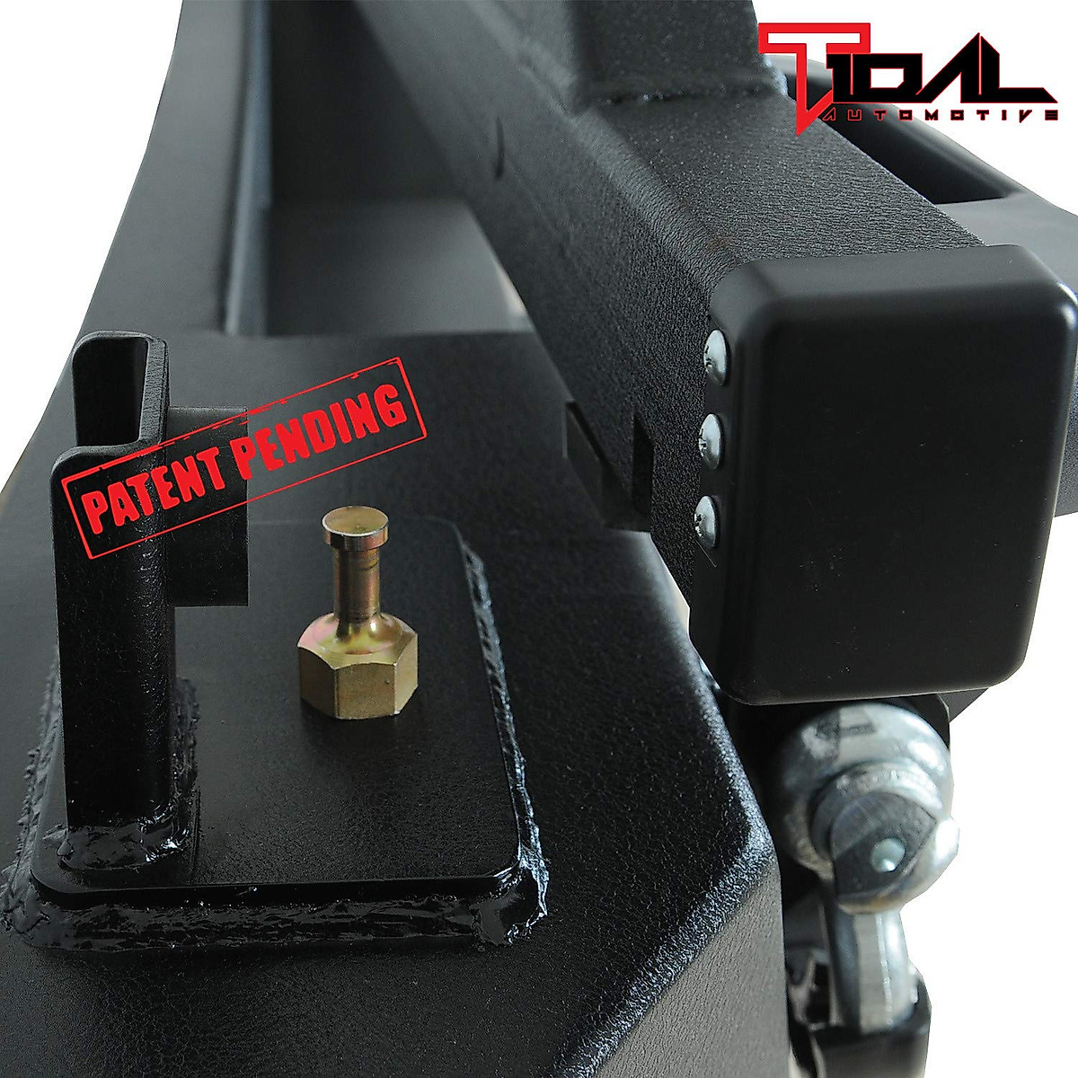 Tidal Rear Bumper with Tire Carrier & Hitch Receiver for 18-20 JL Wrangler