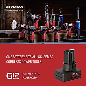 ACDelco AB1225LA-2 G12 Series 12V Li-ion Interchangeable Battery Pack 4.0 Ah