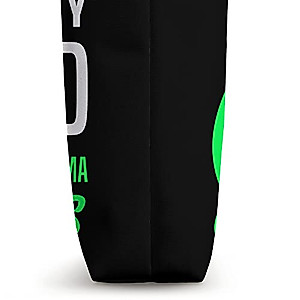 I Wear Green For My Husband Non-Hodgkin Lymphoma Awareness Tote Bag