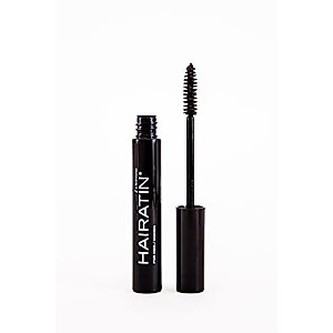 Hairatin Premium Root Touch Up | Cover Up Gray Hairs & Roots | Works Instantly & Water Resistant | Thicker Looking Hairlines Between Salon Trips | Root Concealer Without Salon Spray – Black