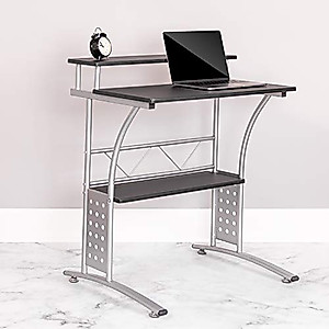 Flash Furniture Clifton Black Computer Desk, 28 Inch