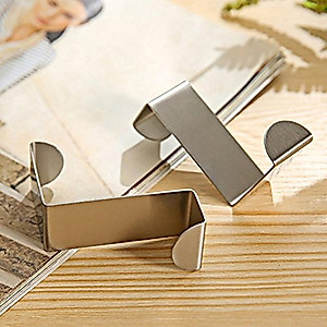 YJYdada 2PC Door Hook Stainless Kitchen Cabinet Clothes Hanger