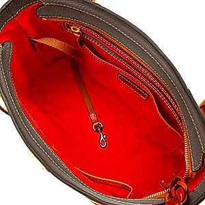 Dooney & Bourke Handbag, Pebble Grain Small Lexington Tote - Elephant