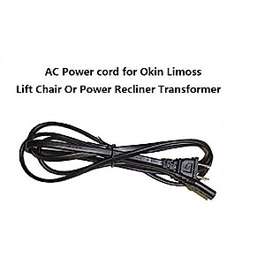 GYG Power Recliner Adapter or Lift Chair Power Supply Transformer with Backup+AC Power Cord+Motor Cable