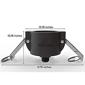 330 275 Gallon Water Tank IBC Tote Fittings Tank Drain Adapter 2 inch Cam Lock x Garden Hose Food Grade| IBC Tote Adapter for Garden | 275 Gallon Tote Adapter