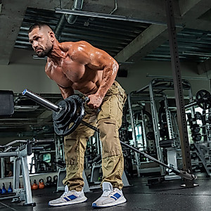 A2ZCARE Power Rack T-Bar Row Landmine Base - Fitness Rack Mounted Landmine Attachment - Fit 2-inch Olympic Bars - Compatible with 2x2 inch Power Rack