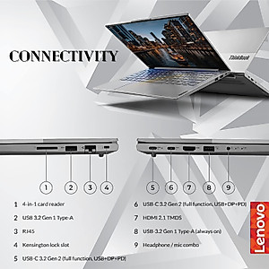 Lenovo ThinkBook 15 Gen 2 Business Laptop, 15.6" FHD Screen, Intel Core i3-1115G4, 8GB RAM, 256GB SSD, Webcam, HDMI, Fingerprint Reader, Wi-Fi 6, Windows 11 Pro, Grey