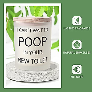 House Warming Gifts New Home Gifts for Home Housewarming Gift Gag Gifts for Housewarming Gifts for New House Warming Gift, Orchid Scented Candles 7oz Funny Gifts for Men Friend Gifts for Women