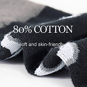 Jeasona 50th Birthday Gifts for Men Funny Fun Black Crew Cotton Socks