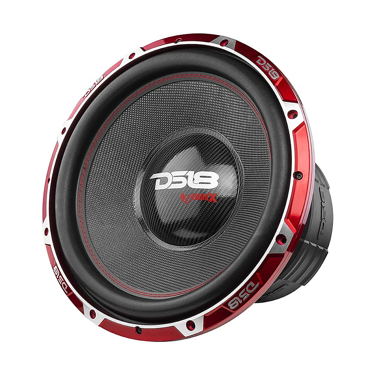 DS18 HOOL-X15.2DSPL Hooligan X 15 Inch SPL Car Audio Subwoofer 4000 Watts Rms 4" Dual Voice Coil 2-Ohm DVC 2+2 Ohm (1 Speaker)