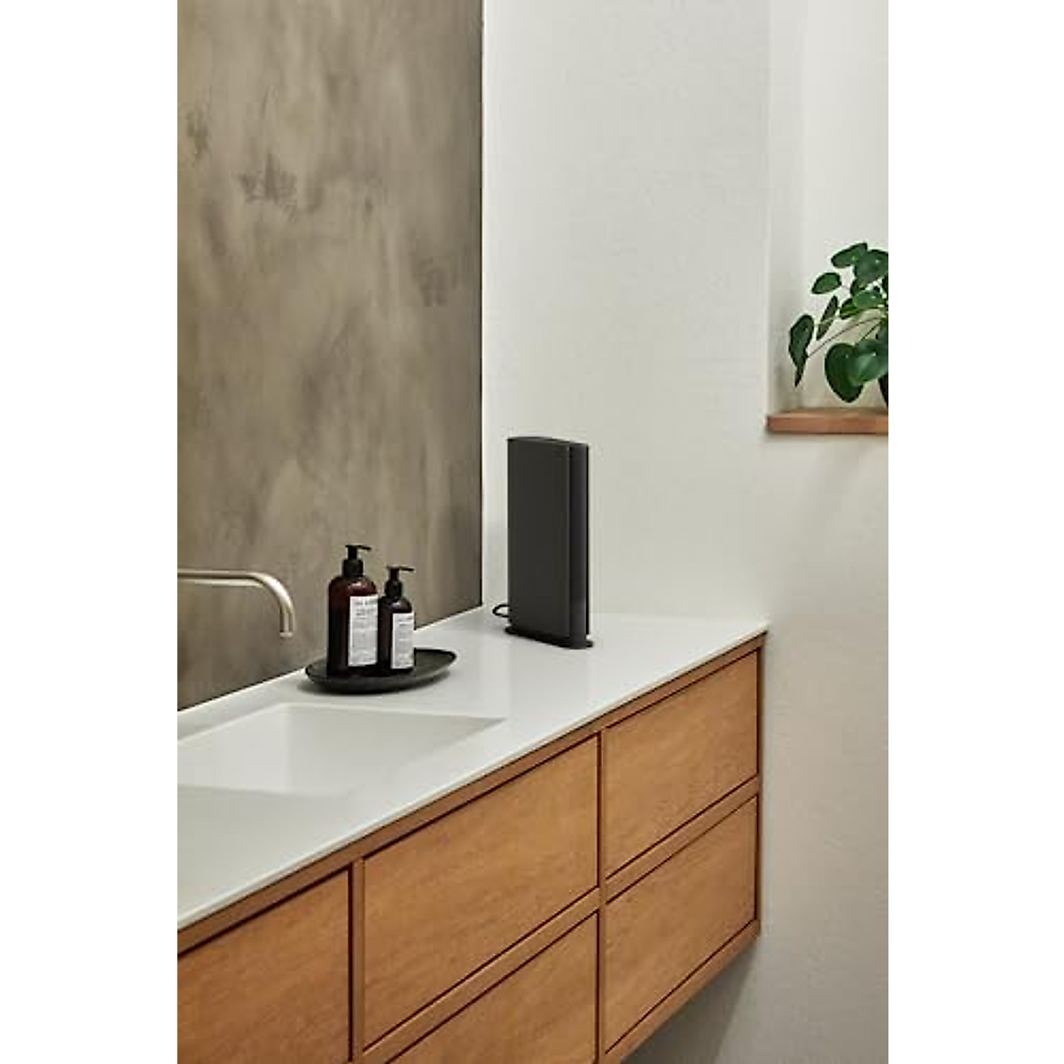 Bang & Olufsen Beosound Emerge Bookshelf Wi-Fi Speaker, Anthracite