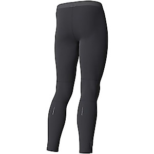 Salomon Men's Standard Cross Run Tight, Deep Black, Large
